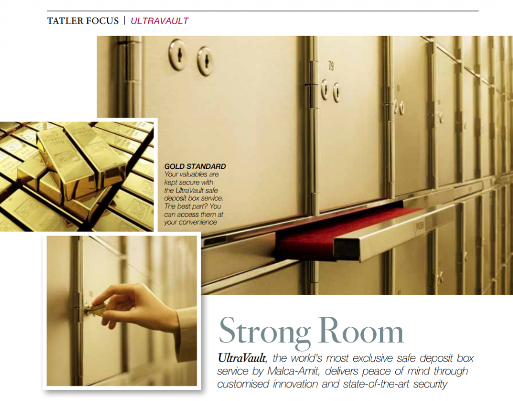 Strong Room - Introduction by SG Tatler - UltraVault
